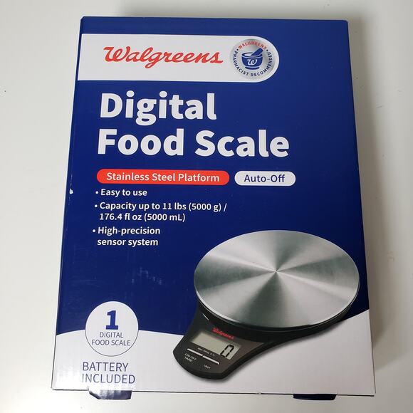 walgreens | Kitchen | Walgreens Digital Food Scale Stainless Steel ...